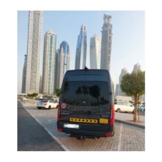 Rent Mercedes Sprinter Van with Driver in Dubai Abu Dhabi UAE